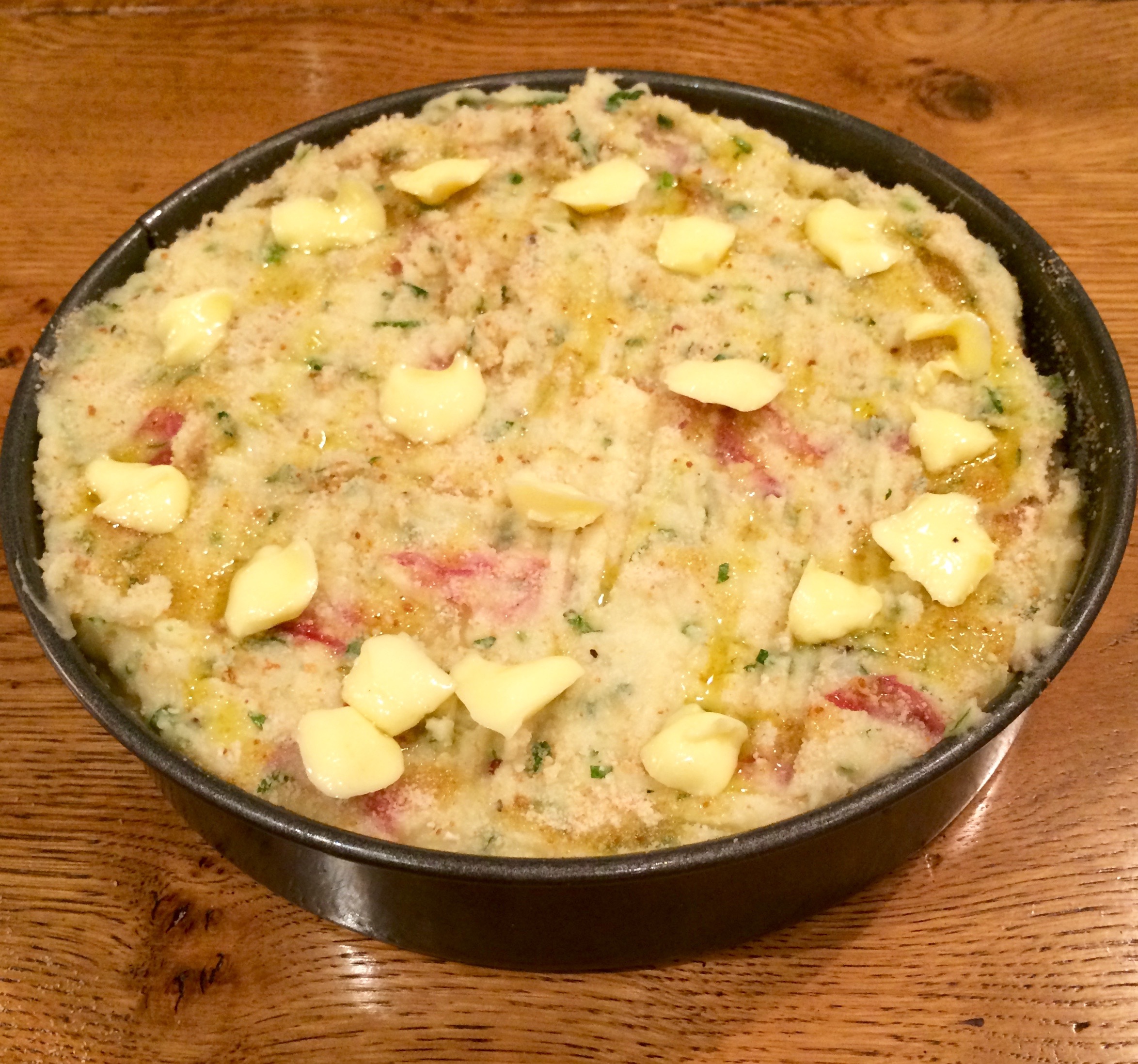 Gatto’ di patate (Neapolitan potato, cheese and salame savory cake ...